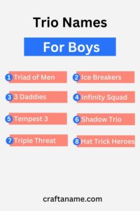 900+ Creative Trio Names For Any Group Of 3