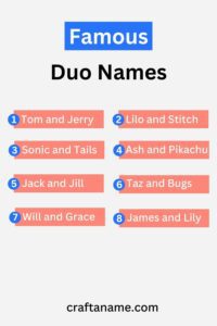 800+ Amazing Duo Names For Any Pair Or Team (2026)