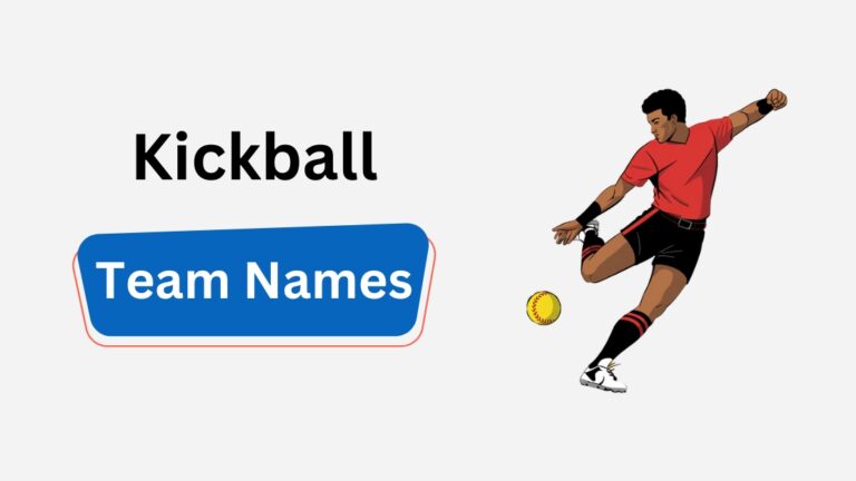 210 Kickball Team Names in Funny, Silly, Unique, and Clever Choices