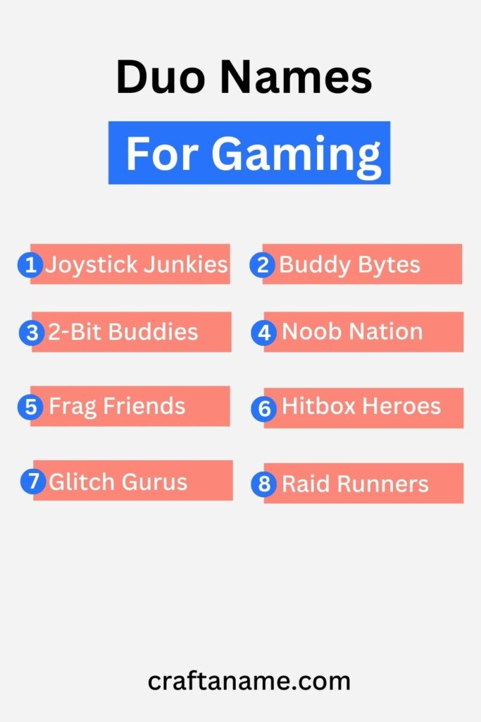 800+ Amazing Duo Names For Any Pair Or Team (2026)
